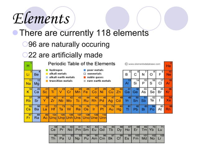 Elements and compounds grade 7 (first quarter) | PPT