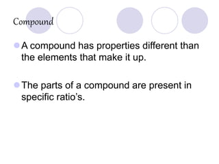 Elements and Compounds PowerPoint.ppt