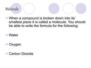Elements and Compounds PowerPoint.ppt