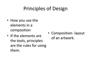 Elements and principle | PPTX