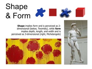 Art Elements and Principles | PPTX