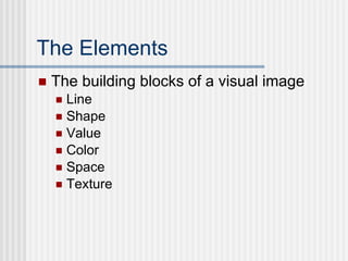 Elements and principles | PPT
