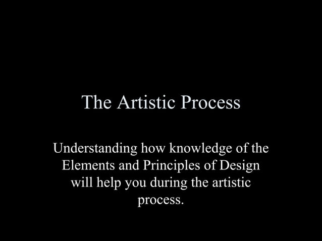 Elements and principles | PPT