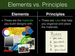 Elements and Principles of Design | PDF