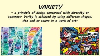 Elements and principles of art | PPTX