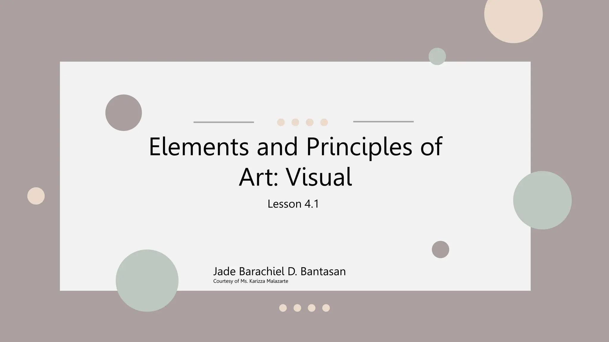 Elements and Principles of Art.pptxhsbfb | PPTX