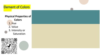 Elements and Principles of Art.pptxhsbfb | PPTX