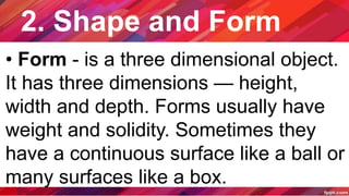 ELEMENTS AND PRINCIPLES OF CONTEMPORARY ARTS | PPTX