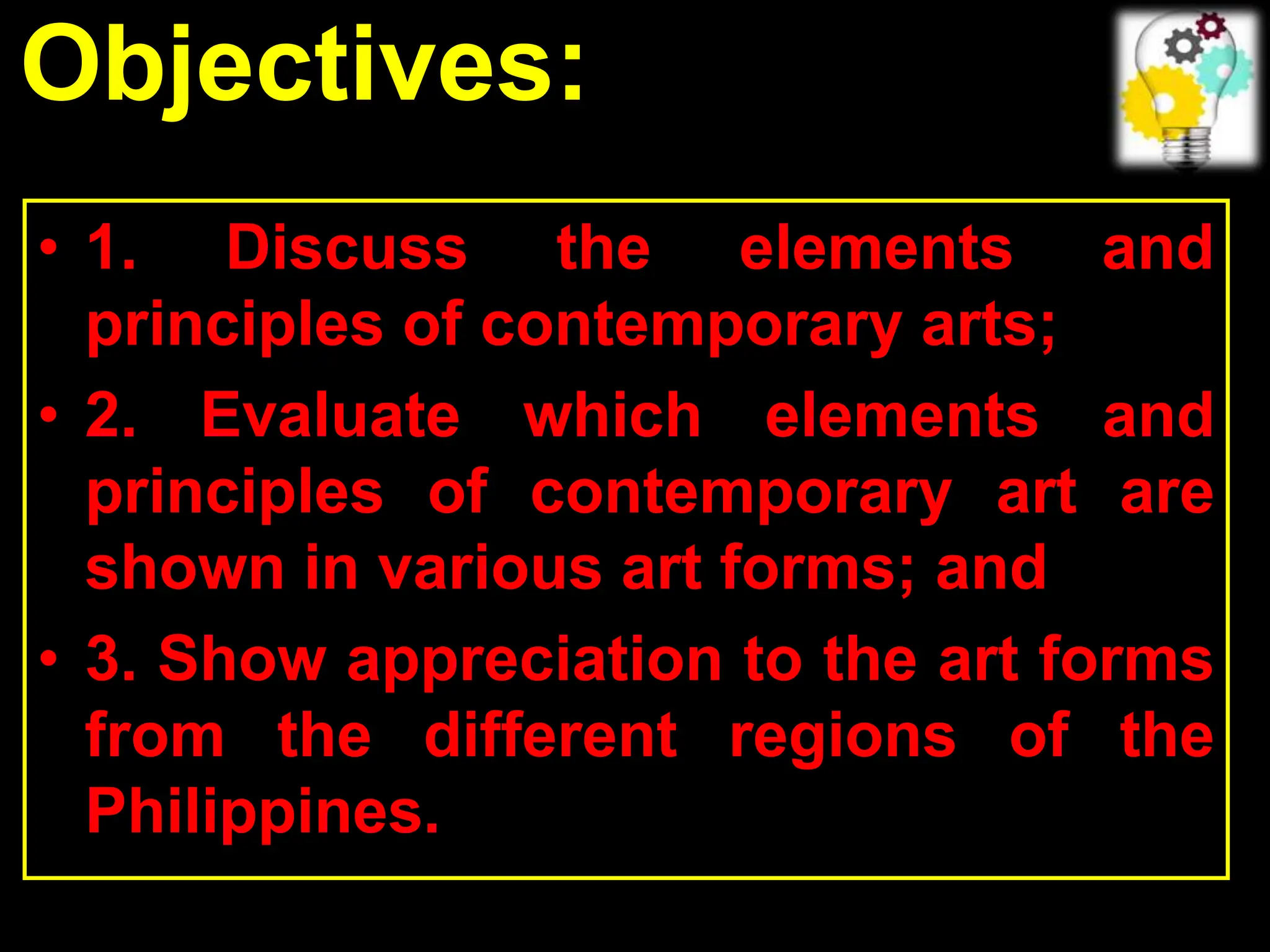 ELEMENTS AND PRINCIPLES OF CONTEMPORARY ARTS 12.ppt