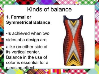 Symmetrical Balance In Fashion Design