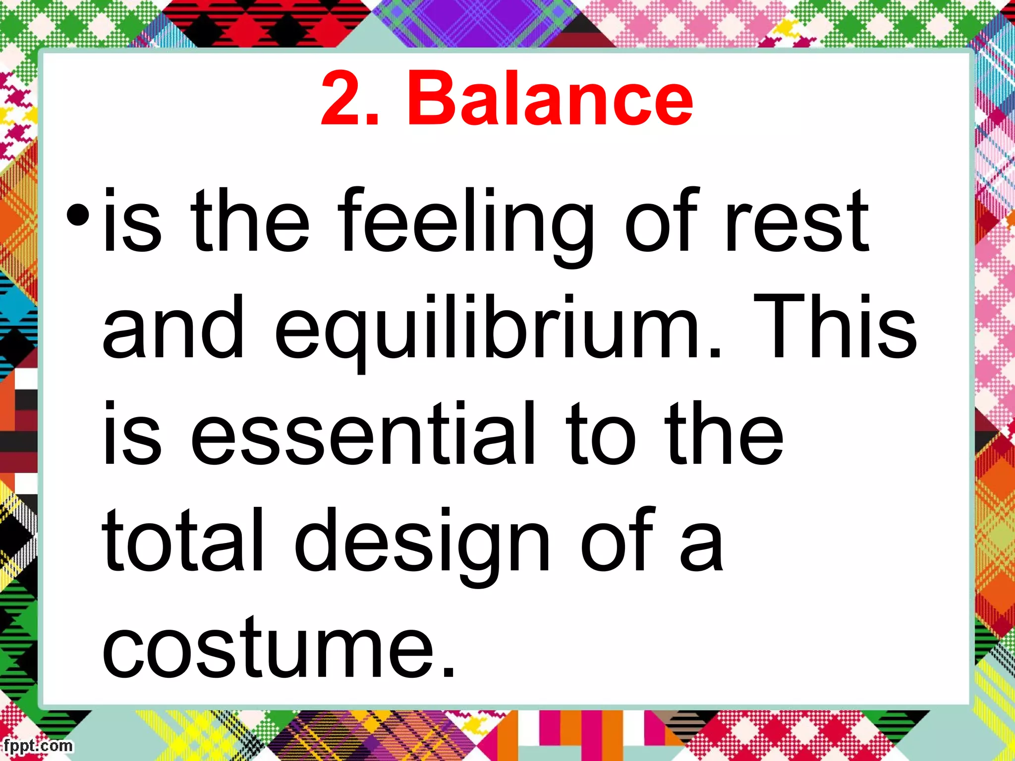 Elements and principles of design in Dressmaking | PPT