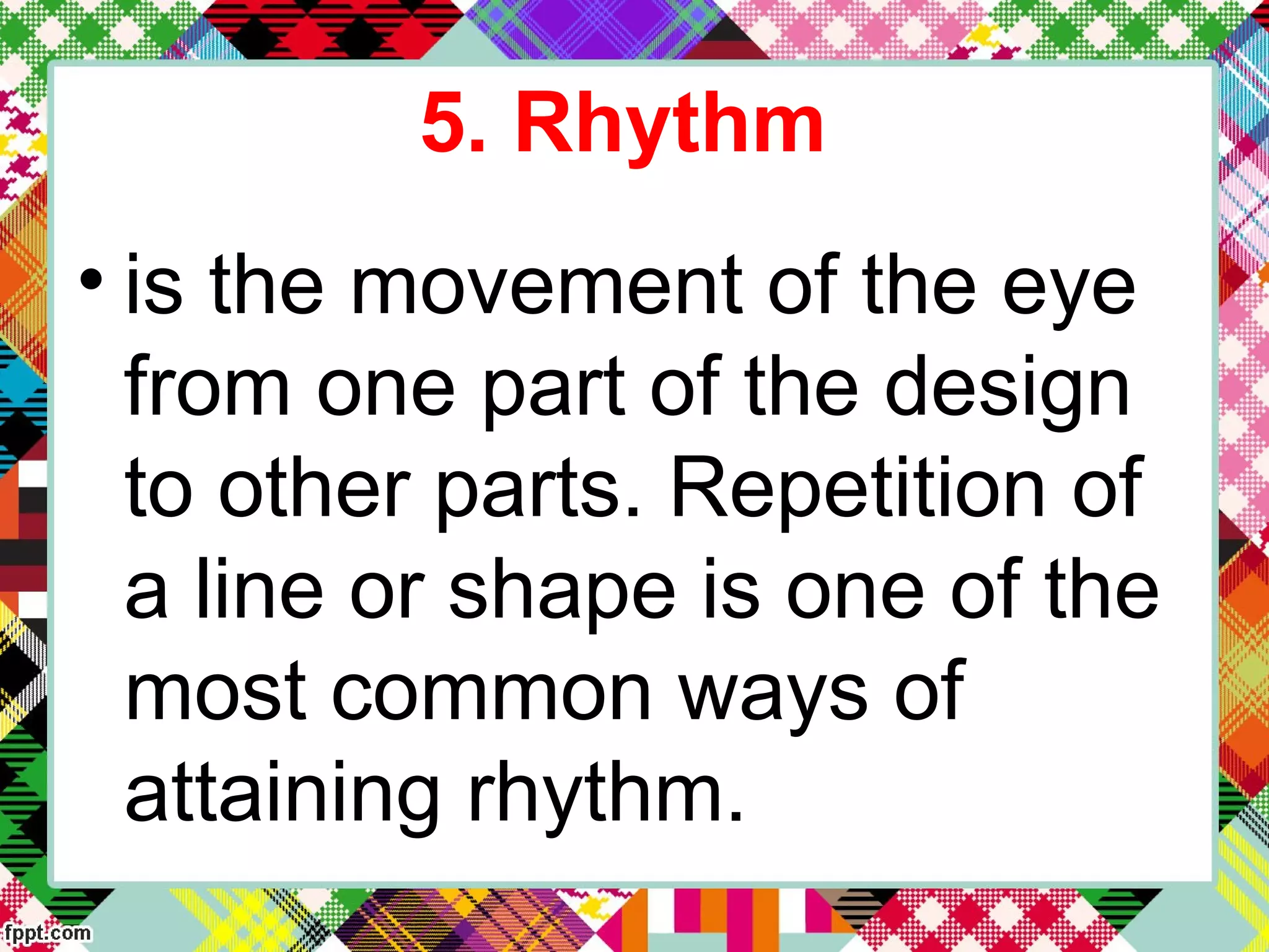 Elements and principles of design in Dressmaking | PPT