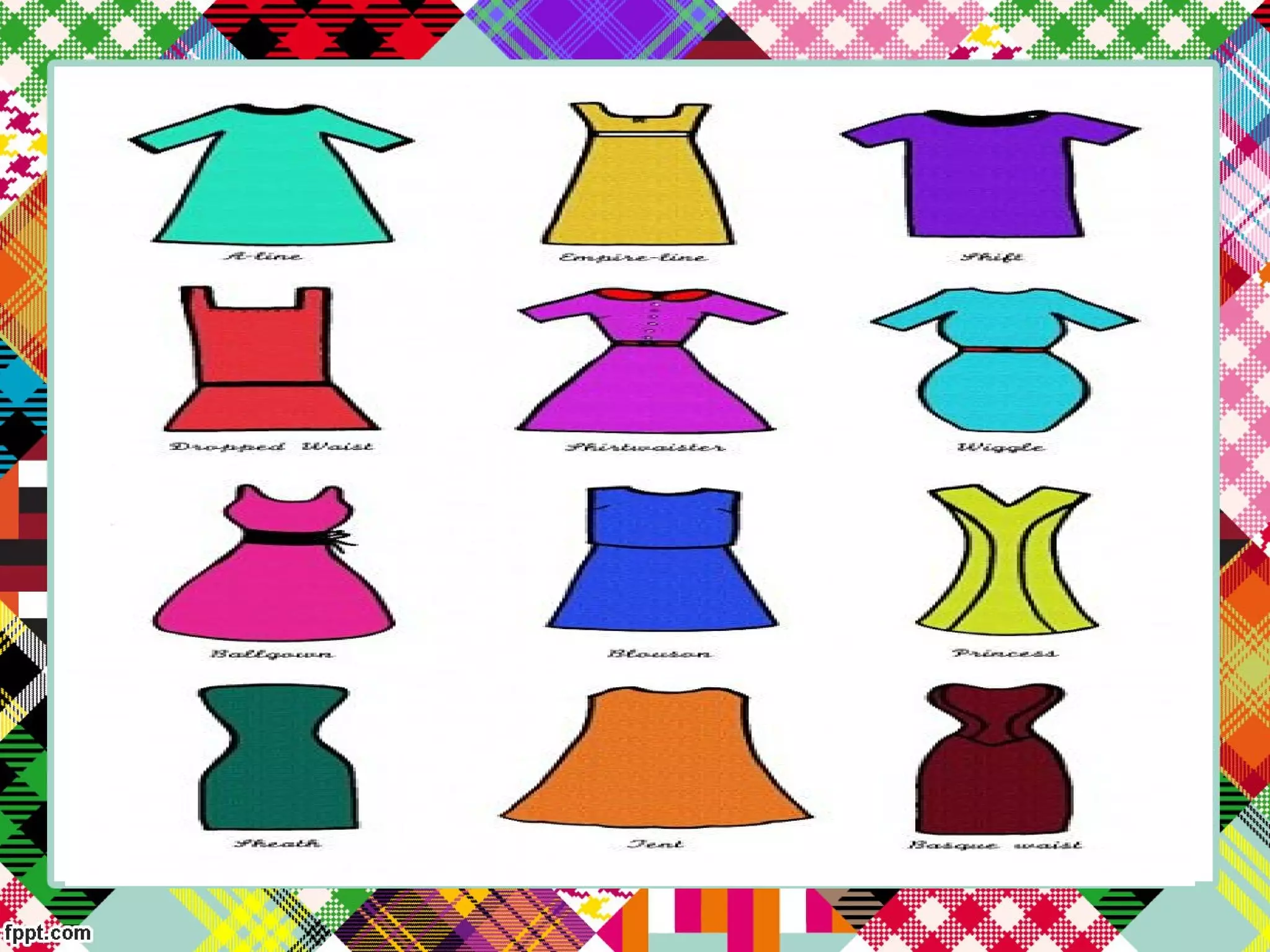 Elements and principles of design in Dressmaking | PPT