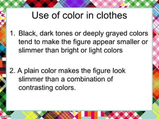 Elements and principles of design in Dressmaking | PPT