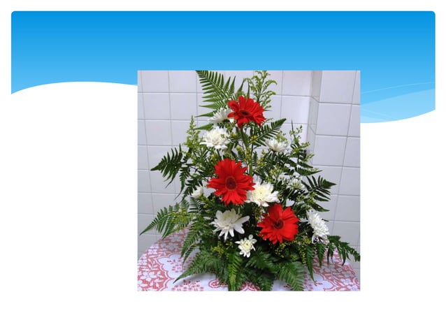Elements and principles of design in flower arrangement | PPTX ...