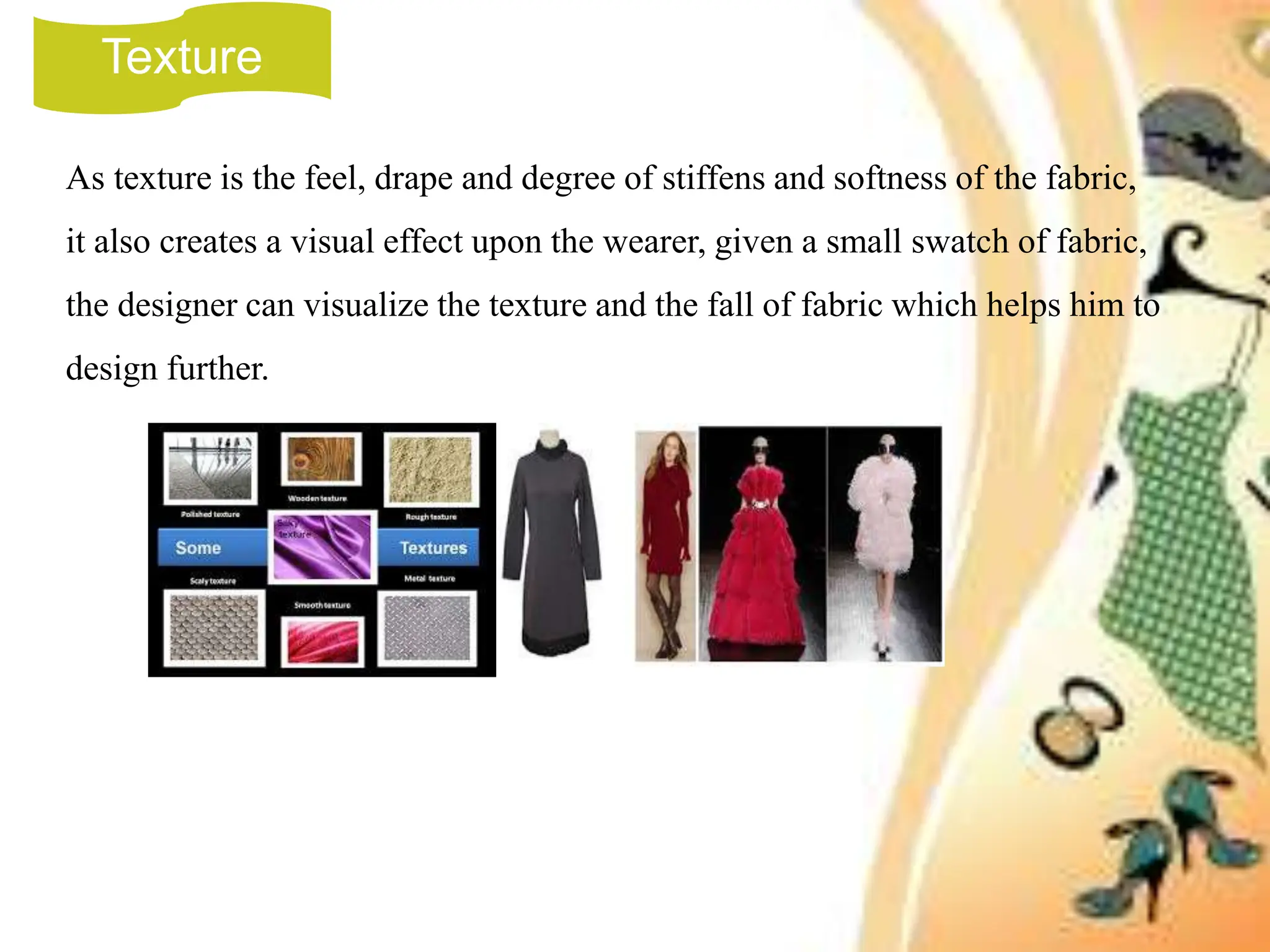 Fashion Designing - Elements and Principles of Design | PPTX | Women\'s ...