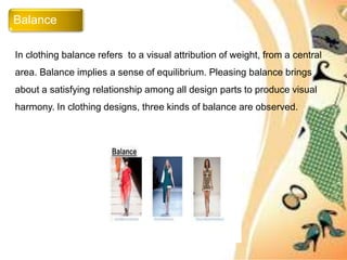 Fashion Designing - Elements and Principles of Design | PPTX