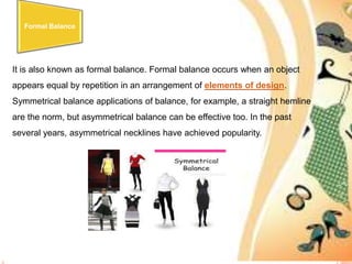 Fashion Designing - Elements and Principles of Design | PPTX