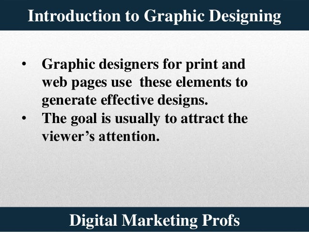 Graphic Designing Tips For Fresher’s - Elements And Principles Of ...