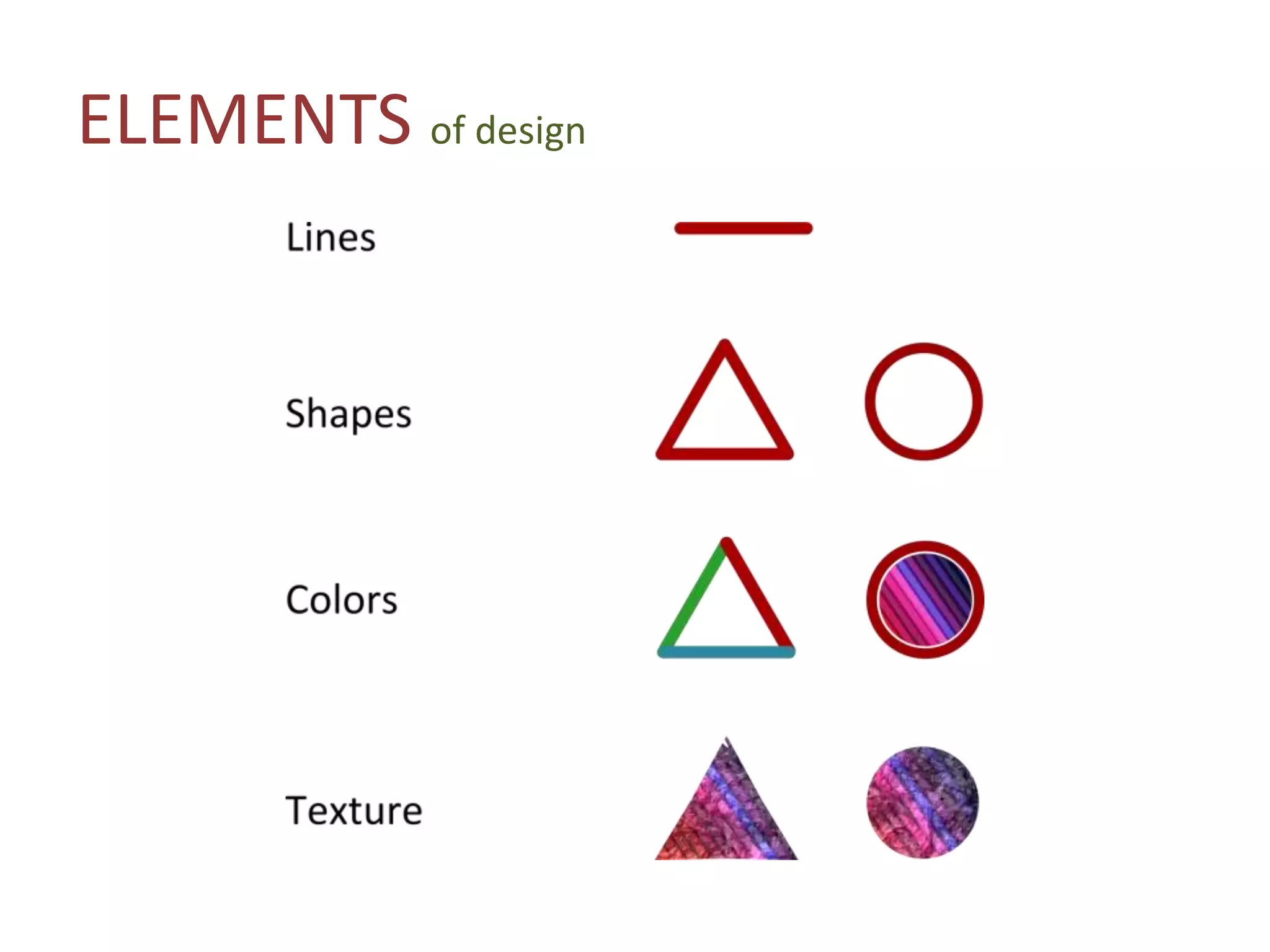 Elements and Principal of design by Arjak Mitra | PPT