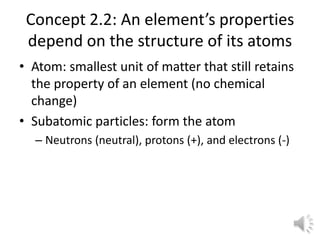 Elements and the cell | PPT