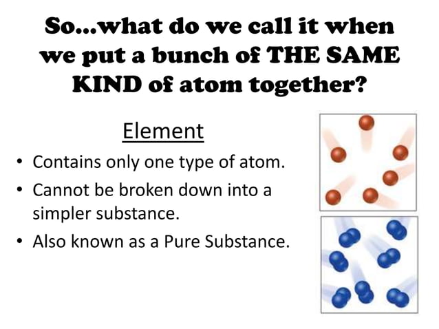 Elements & compounds | PPTX