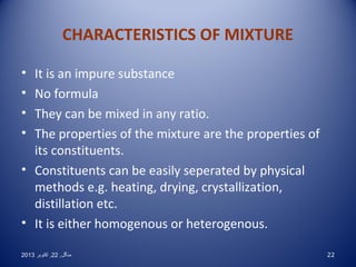 Elements compounds and mixtures | PPT