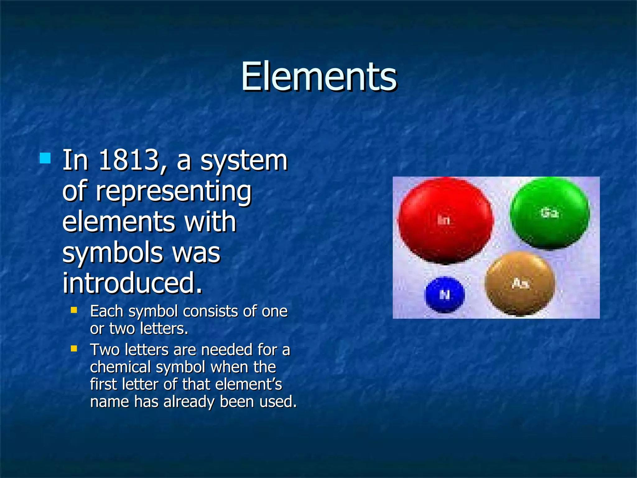 Elements, Compounds and Mixtures | PPT