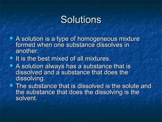Elements compounds mixtures | PPT