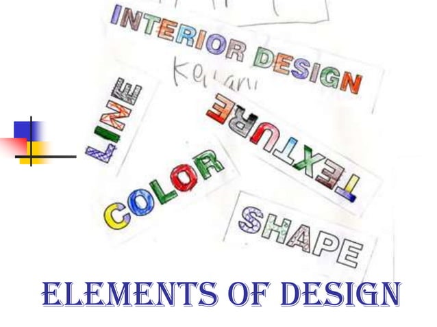 Elements of Design | PPT