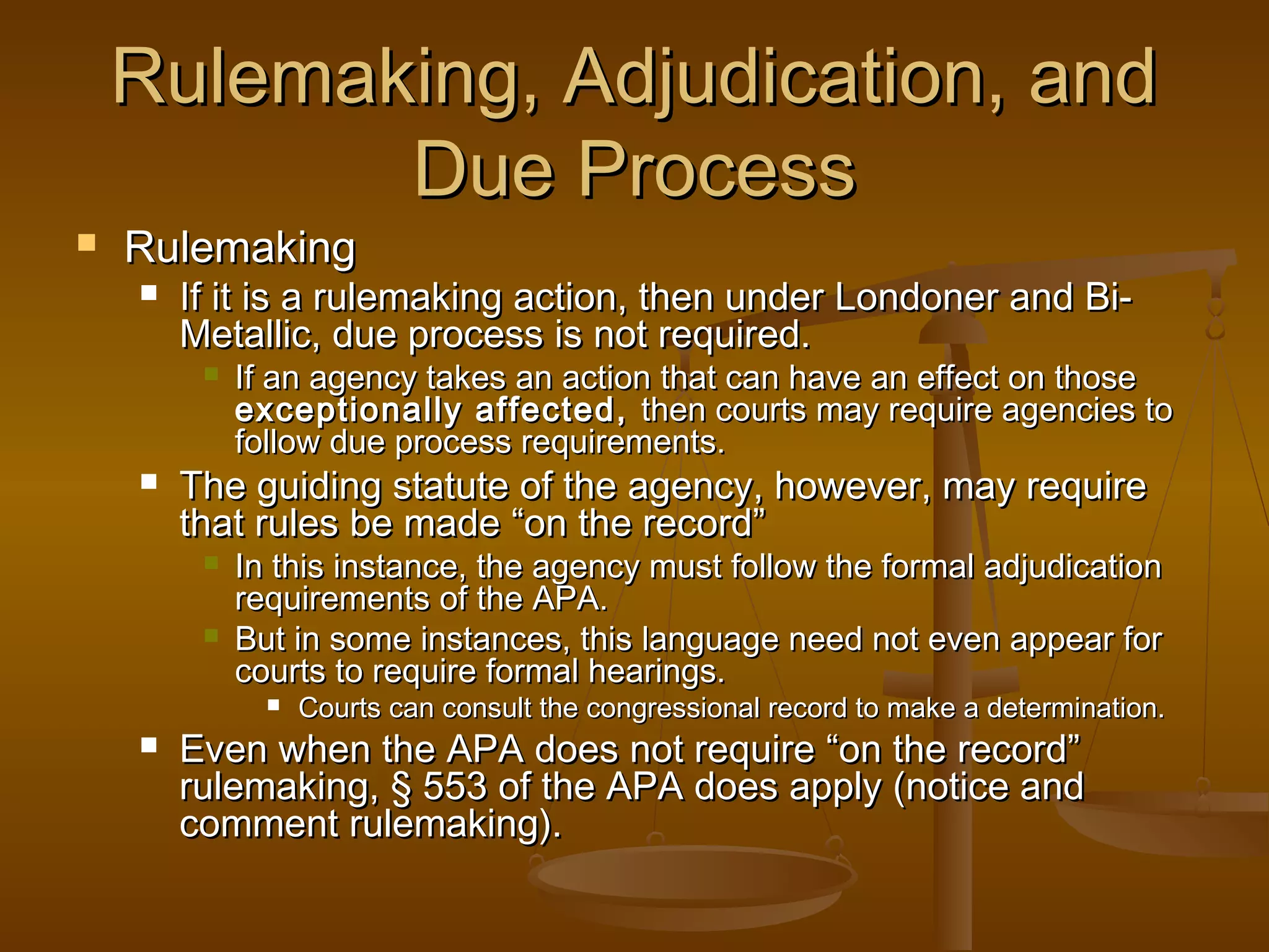 Elements of an administrative hearing | PPT