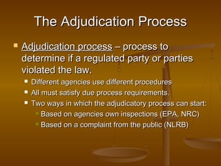 Elements of an administrative hearing | PPT