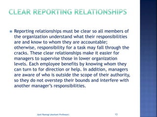 Elements, importance of business organisation | PPTX