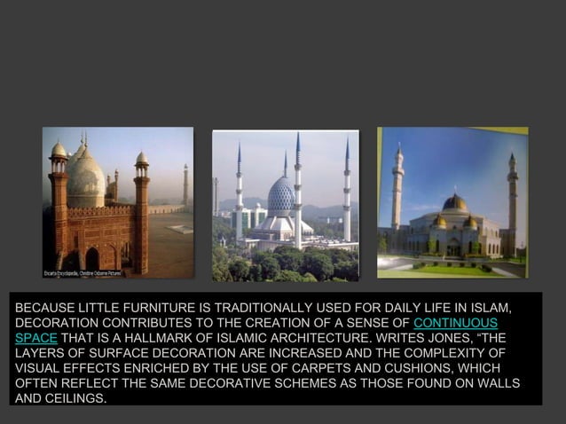 Elements in islamic architecure photo album | PPTX | Interior ...