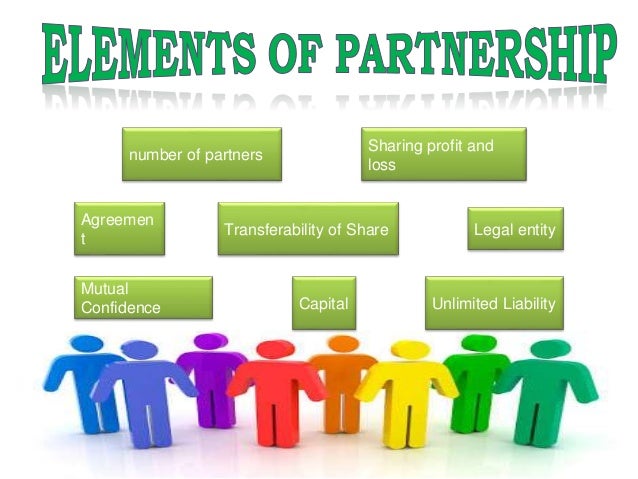 Elements & kinds of partnership