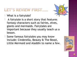 Elements of a fairytale | PPT