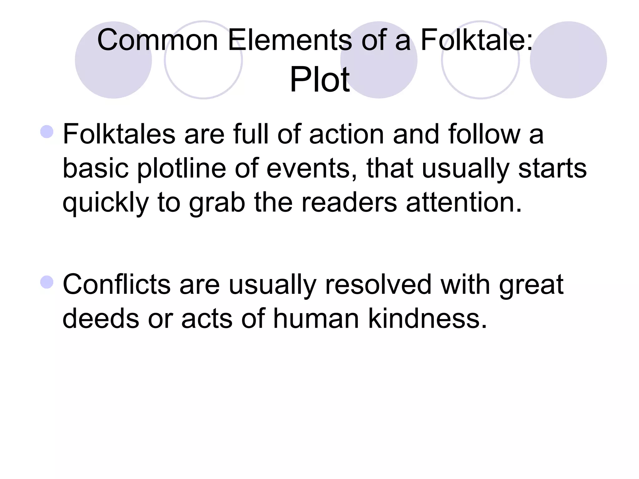 Elements Of A Folktale | PPT
