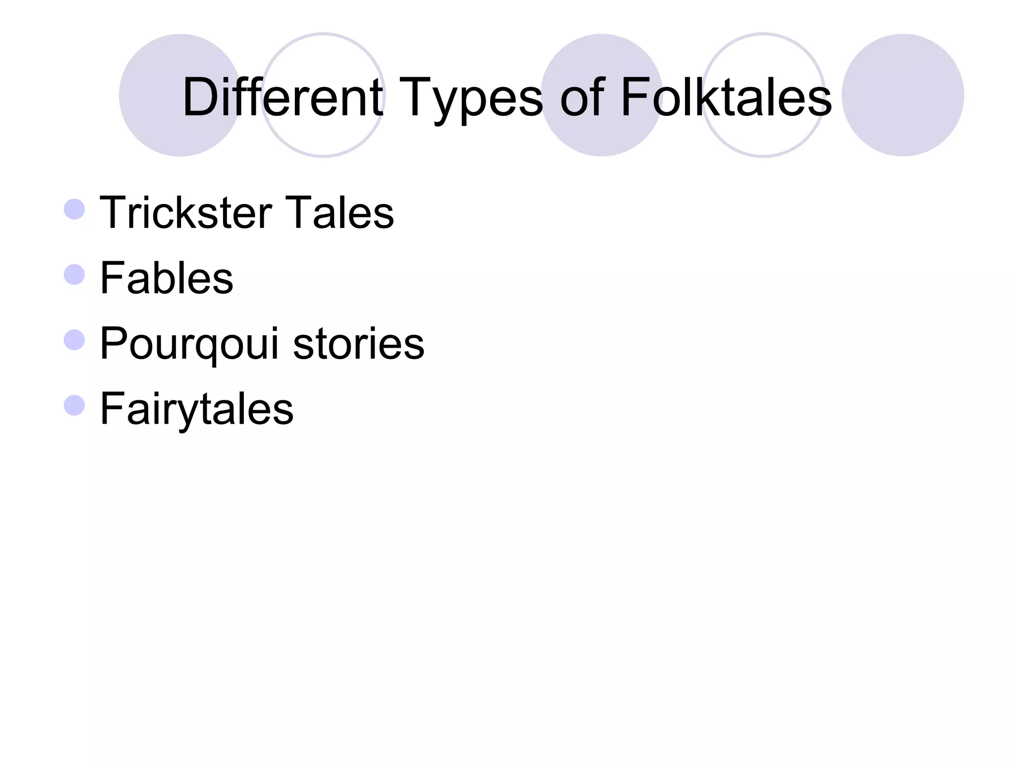 Elements Of A Folktale | PPT