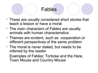 Elements Of A Folktale | PPT
