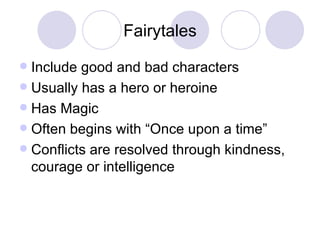 Elements Of A Folktale | PPT