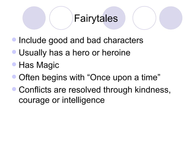 Elements Of A Folktale | PPT