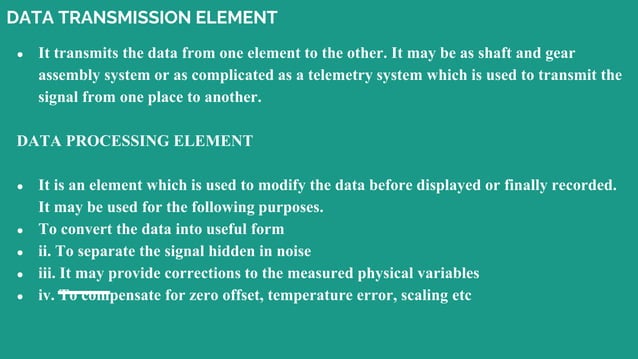 Elements of a Generalized Measurement System.pptx | Physics | Science