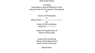 Elements of a good Thesis by sunil kumar meena(1).pptx