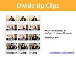 Elements of a Great YouTube Video | PPT