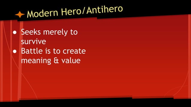 Elements of a hero | PPT