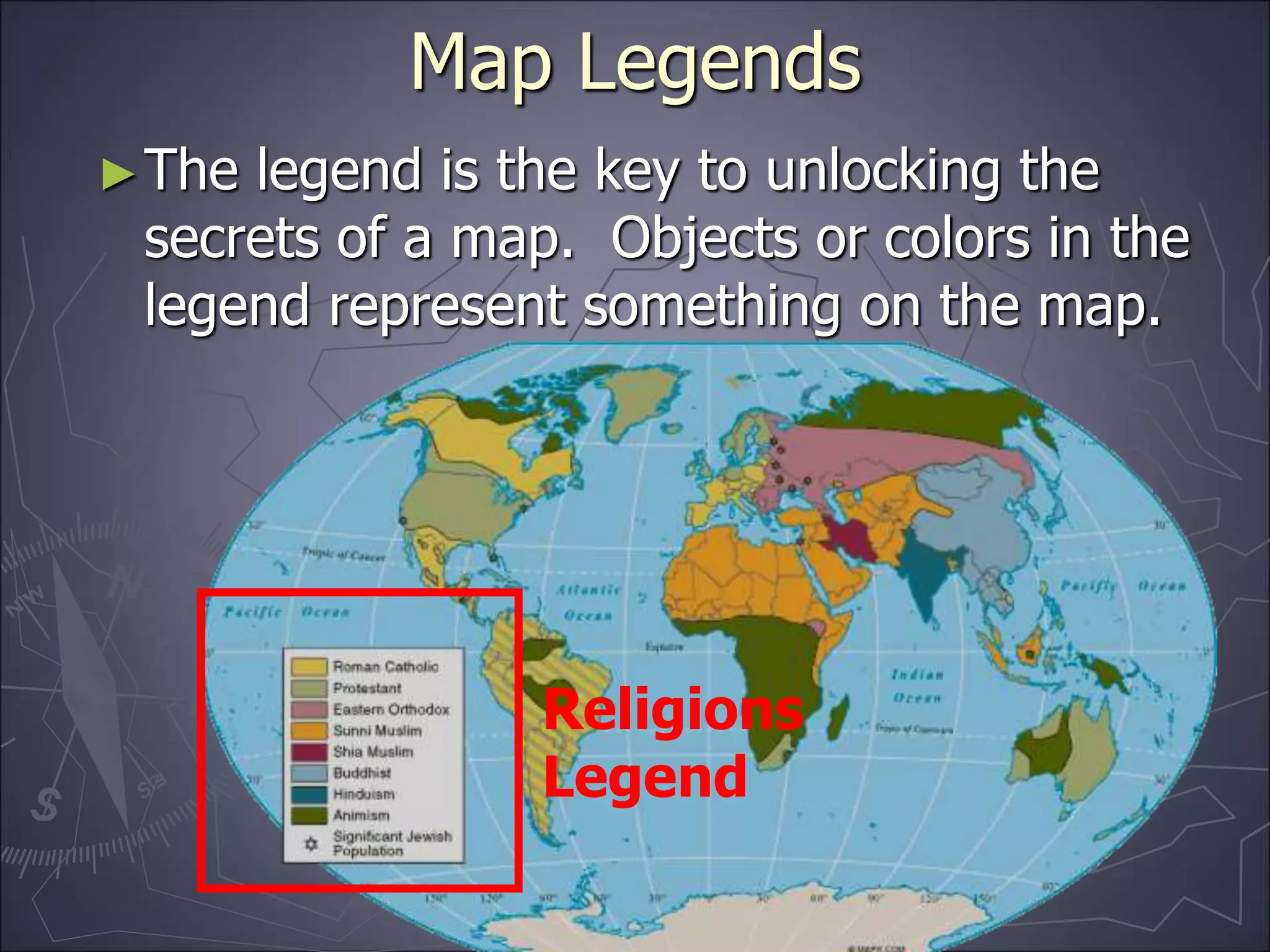 Elements of a map | PPT