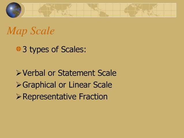Elements of a map | PPT | Geography | Science
