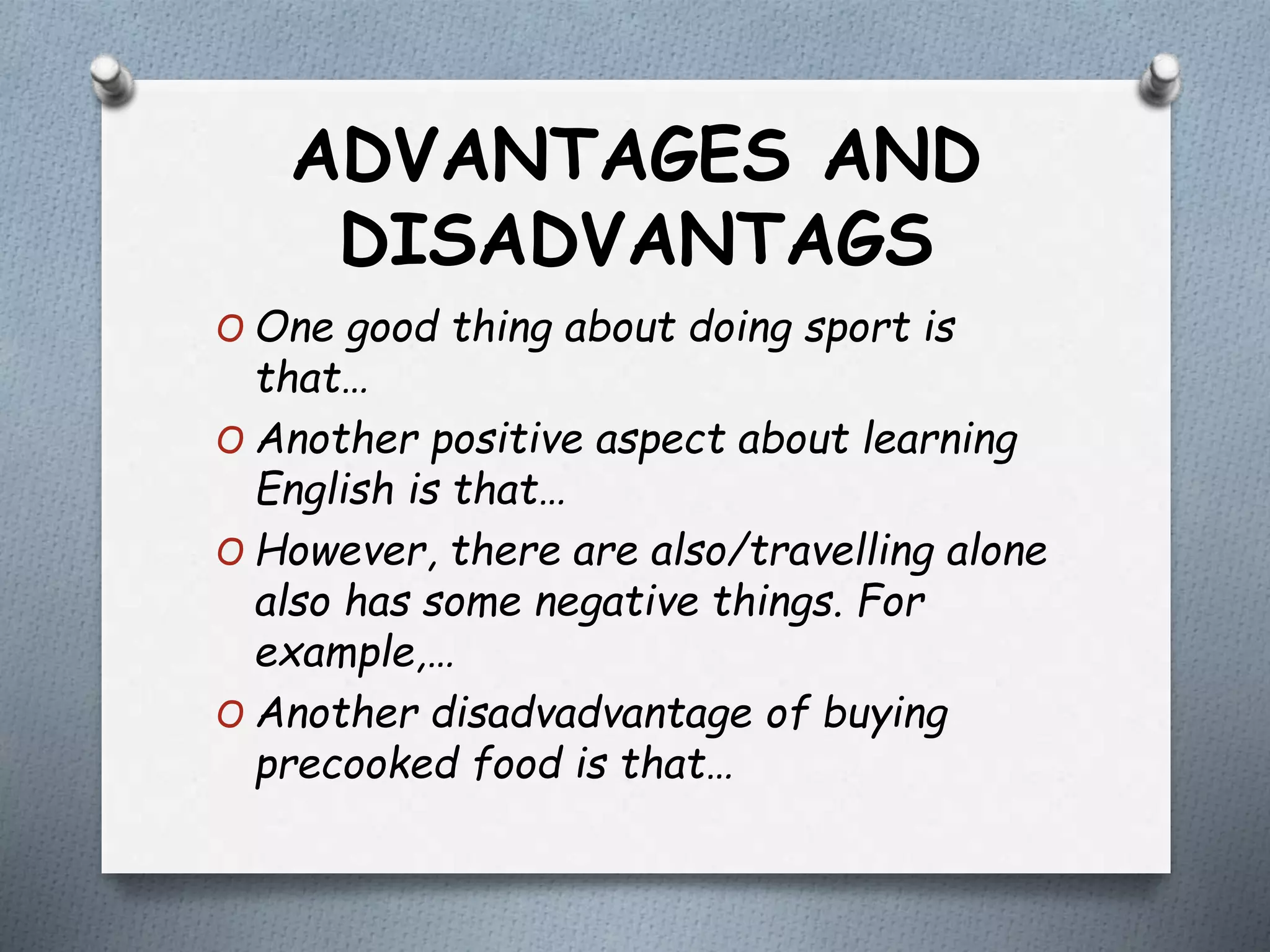 Elements of a monologue for EOI | PPTX