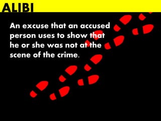 Elements of a Mystery | PPTX