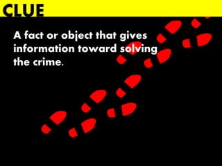 Elements of a Mystery | PPTX